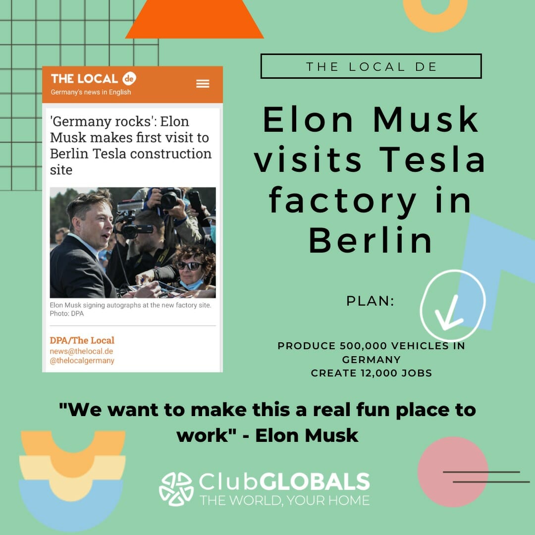 "Germany Rocks" by Elon Musk - Club GLOBALS